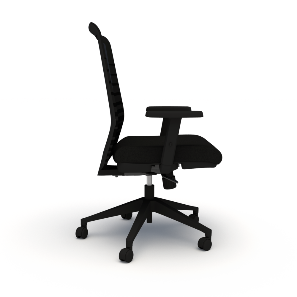 Lucky Mesh-Back Chair by Compel | Nationwide Office Cubicles